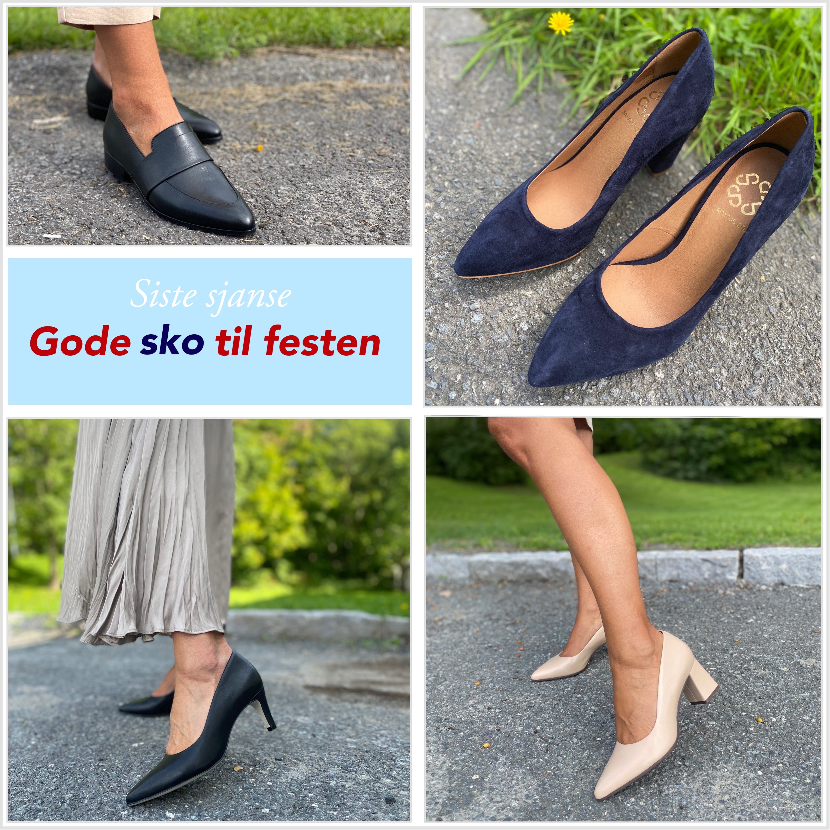 Gode festsko - kvalitet og bærekraft fra Sapatos