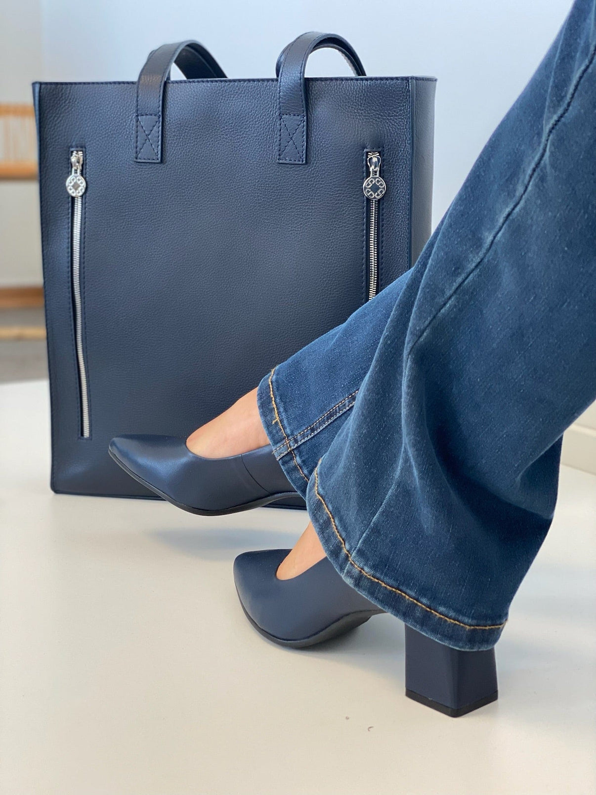 Aida bag | Navy - kvalitet og bærekraft fra Sapatos